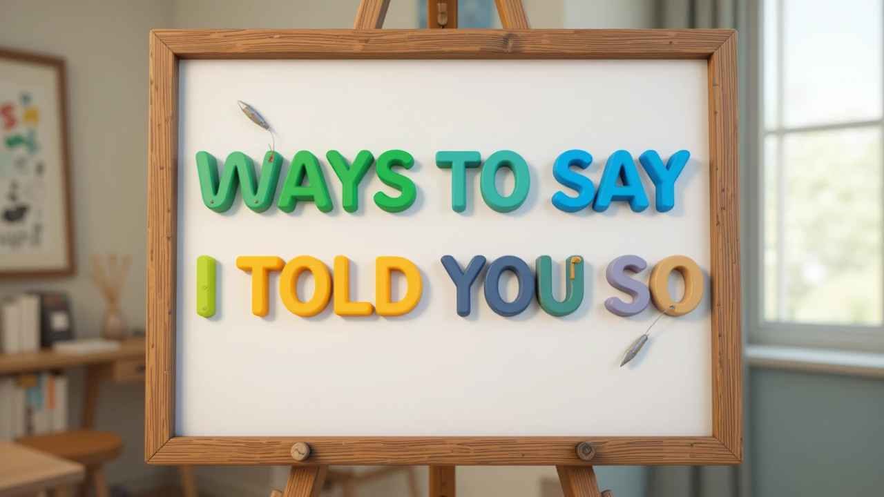 200+ Funny & Creative Ways To Say I Told You So - mindfullsaying.com