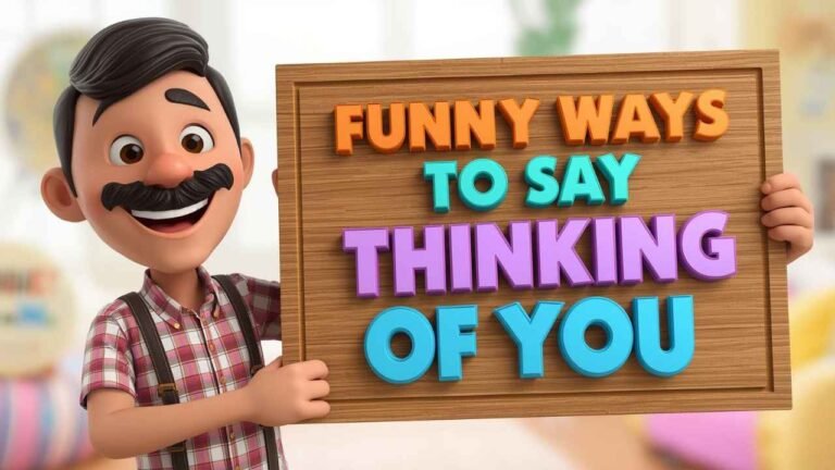 200+ Funny & Creative Ways to Say Thinking of You - mindfullsaying.com